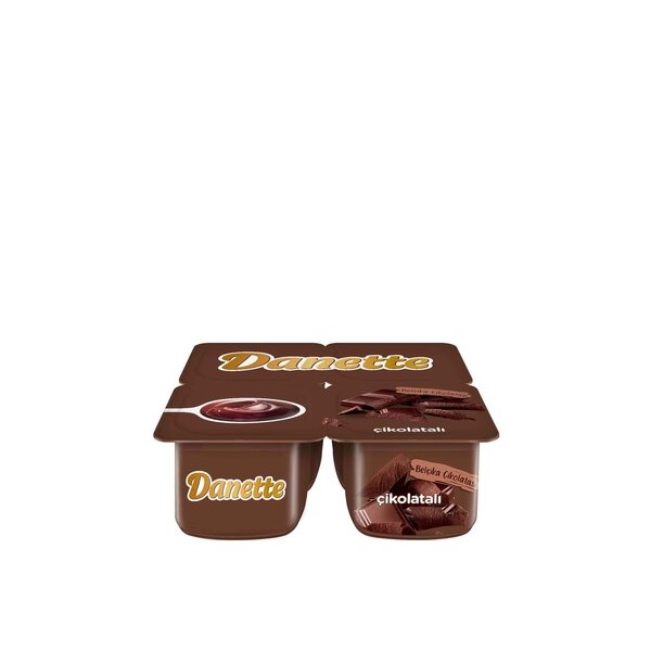 Danone Danette Çikolatalı Puding 4 X 100 Gr - Konak Market Nişantaşı